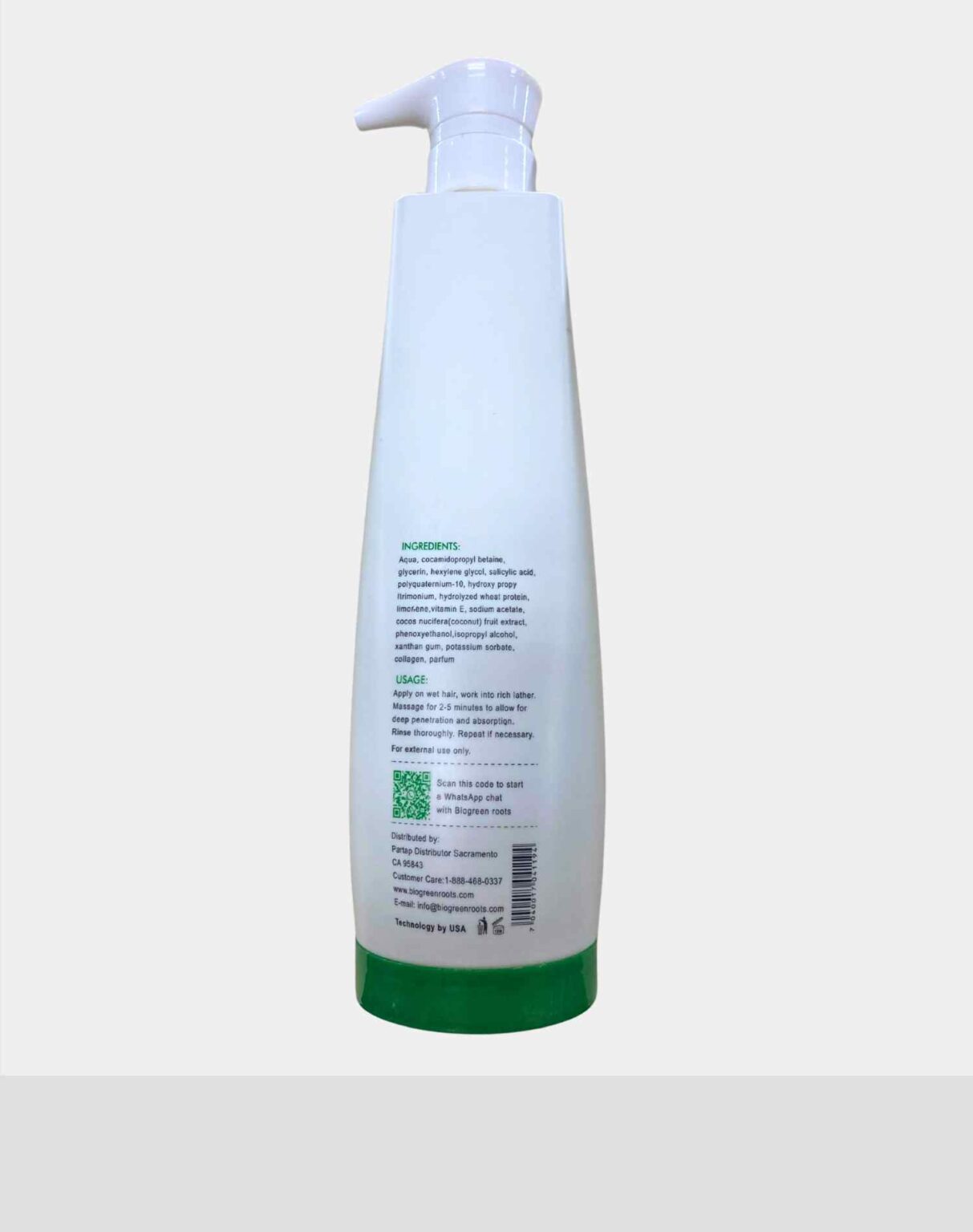 Biogreen Roots Hair Shampoo & Conditioner – (750+750ml) Combo ...